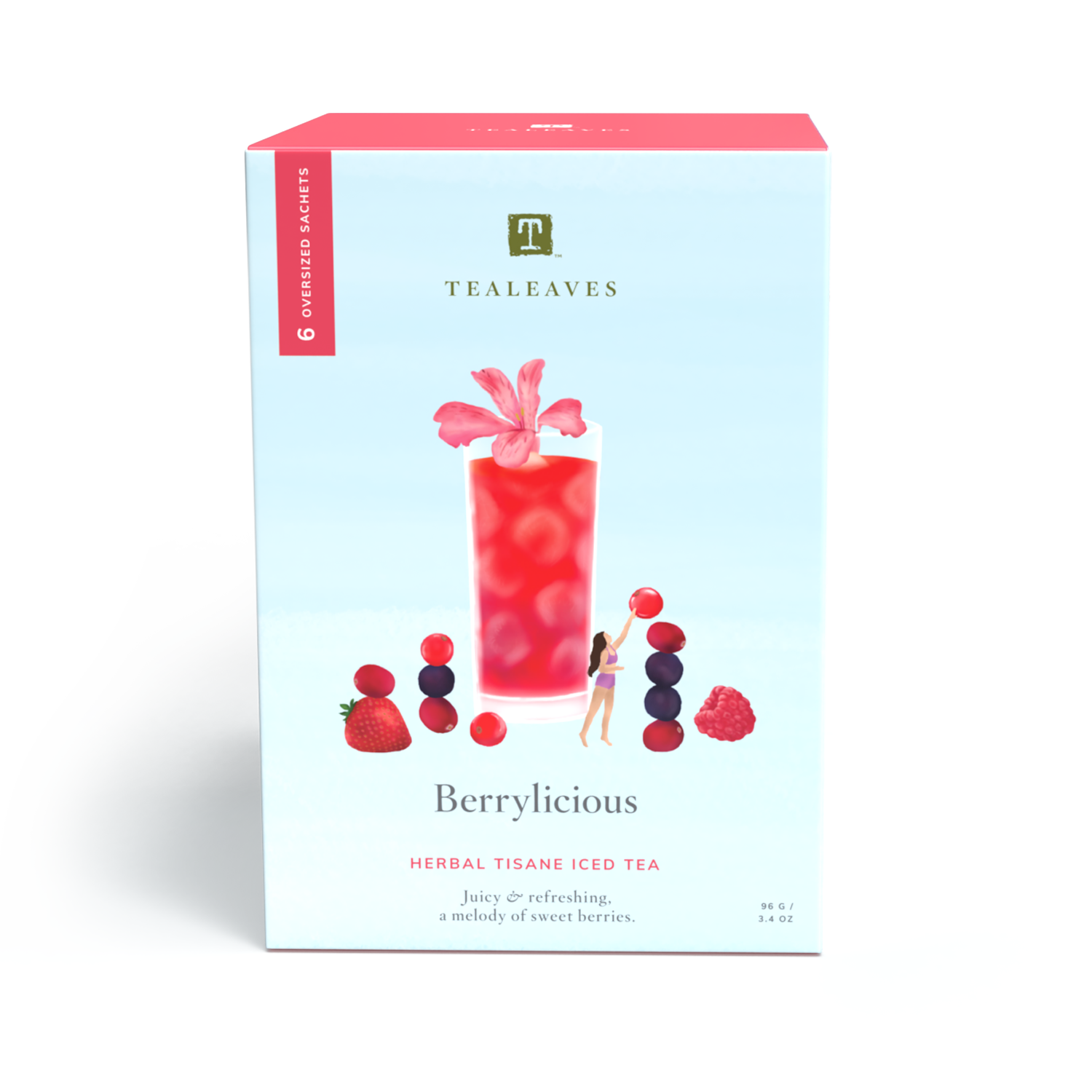 Berrylicious Tea Bags - Mixed Berry Iced Tea | TEALEAVES